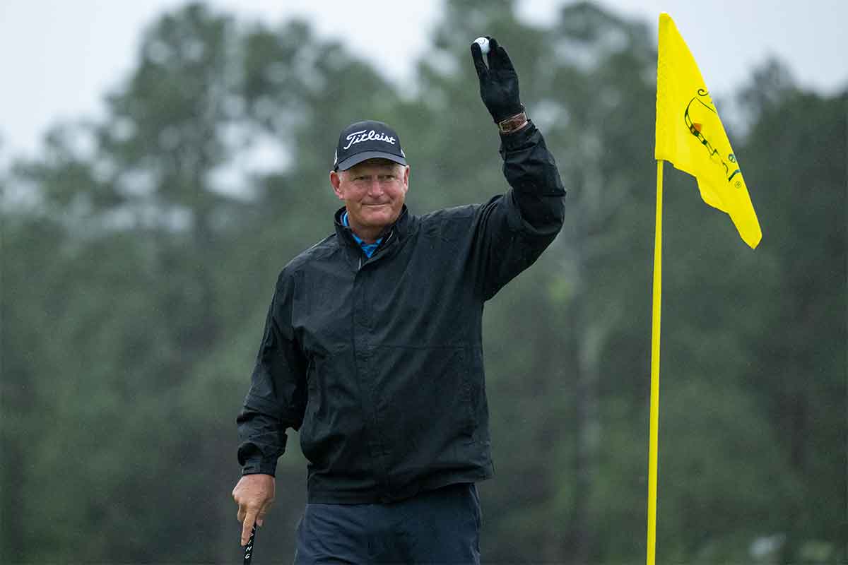 87. Masters: Sandy Lyle und Larry Mize nehmen Abschied