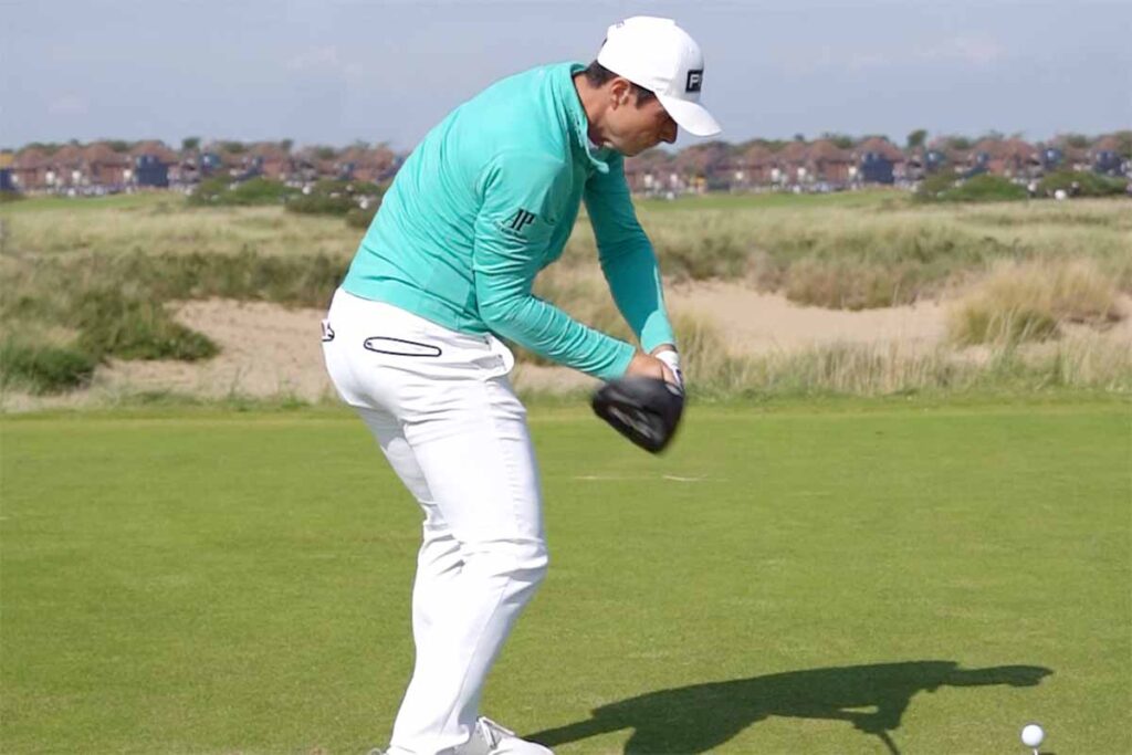 Viktor Hovland Schwungstudie mit dem Driver ⋆ Golftime.de