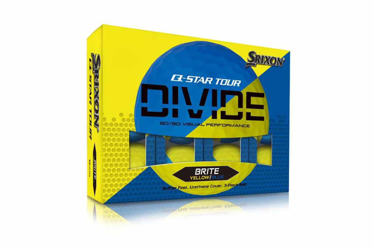 Srixon Q-Star Tour Divide 2024: Optische Unterstützung