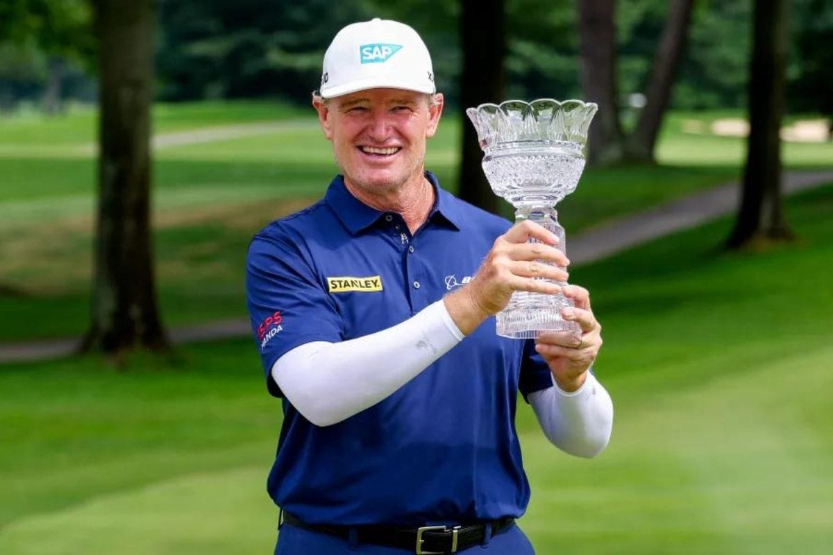 PGA Tour Champions: Ernie Els holt sein erstes Major