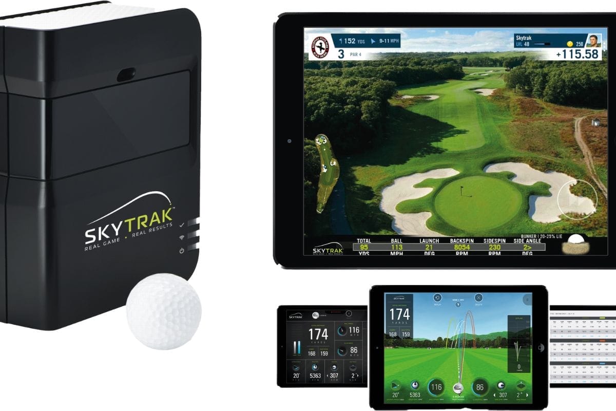 SkyTrak PLUS Launchmonitor: Simulator de luxe